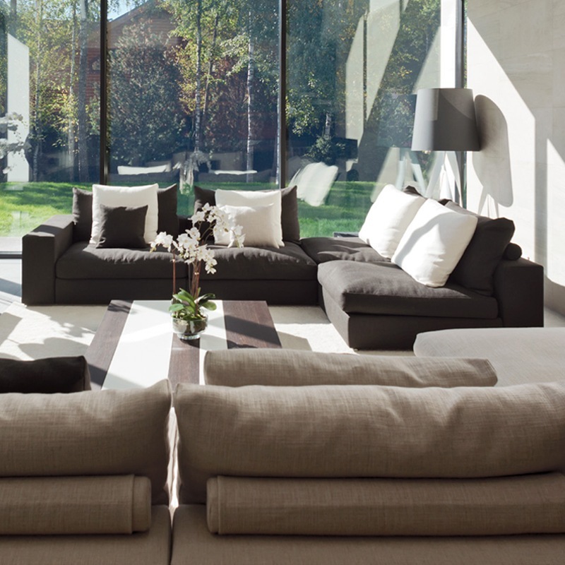 Flexform GROUNDPIECE 2-Sitzer Element 240 cm