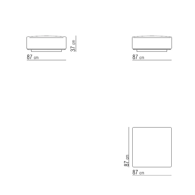 Flexform ONTARIO Hocker